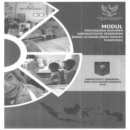 Modul Penyusunan Dokumen Administrasi Penerapan BLUD Puskesmas | PDF