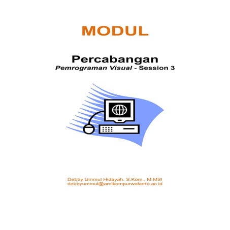Modul Praktikum 4 - Pemrograman Visual | PDF