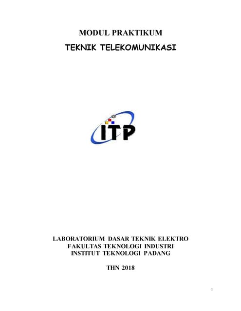 Modul 1 pengenalan matlab | PDF