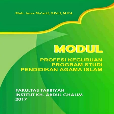 Modul profesi keguruan Islam | PDF