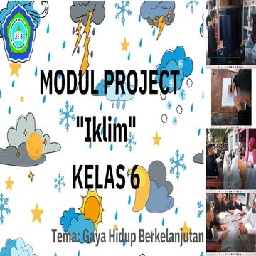 Modul Project KELAS 6 Projek Penguatan Profil Pelajar Pancasila | PPT