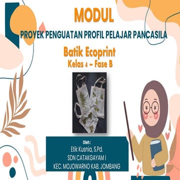 Modul Projek - Batik Ecoprint - Fase B.pdf