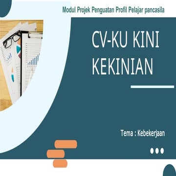 Modul Projek - CV-ku Kini Kekinian - Fase F.pptx