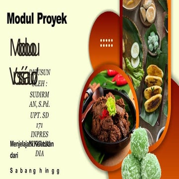 Modul Projek - Makanan Tradisional - Fase C.pptx