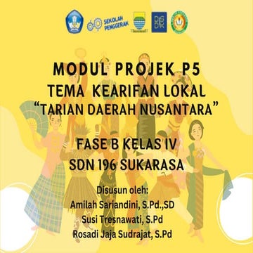 Modul Projek - Modul P5 Kearifan Lokal _Menampilkan Tarian Daerah Nusantara_ - Fase B.pdf