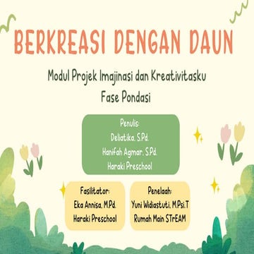 Modul Projek - Tumbuhan, Tanaman, Karya - Fase Fondasi.pdf