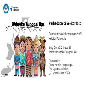 Modul Projek Bhinneka Tunggal Ika - Perbedaan di Sekitar Kita - Fase B.pdf