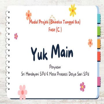 Modul Projek Bhinneka Tunggal Ika - Yuk Main! - Fase C.docx