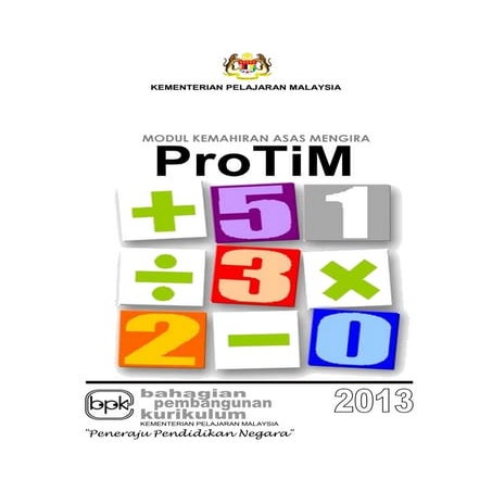 Modul protim 2013 | PDF