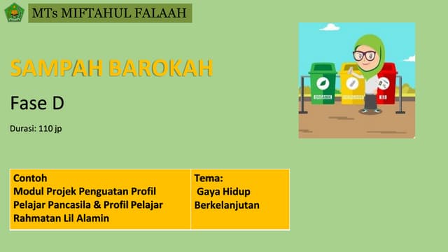 Download Free Contoh Modul P5 Fase A (Kelas 2): Tema Projek, 41% OFF