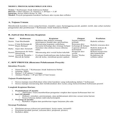 Modul Ajar KURIKULUM KIK XI kreativitas 1 2025.docx