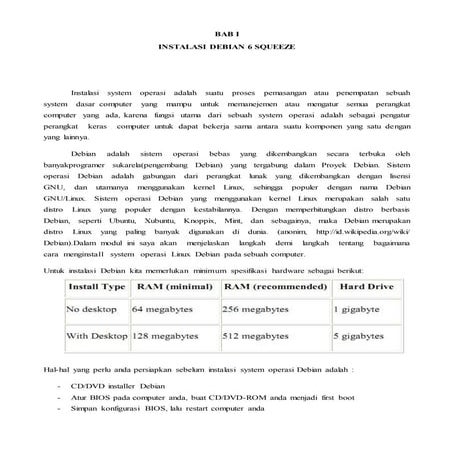 Modulserverdebian6 | PDF