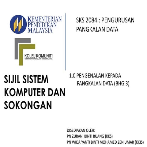 Modul sks2084 1.0 bhg 3 | PDF