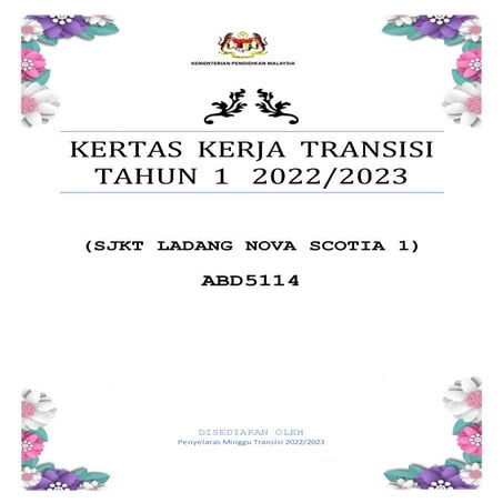 Modul transisi 2022 2023 | DOCX