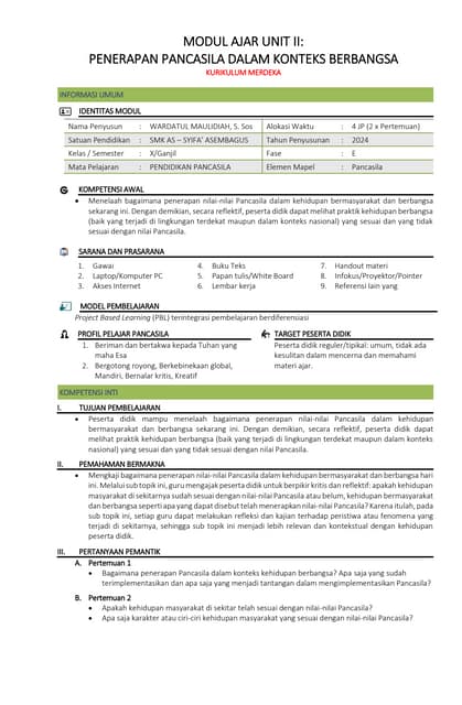Modul Ajar PPKn Kls 5_Norma dalam Kehidupanku.pdf