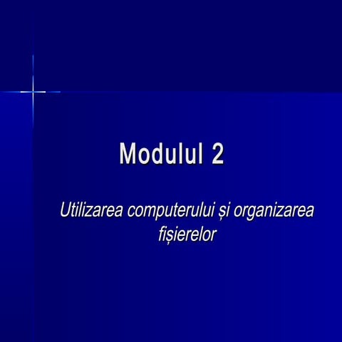Modulul 2 ecdl | PPT