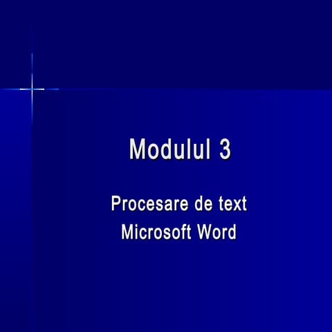 Modulul 3 ecdl | PPT