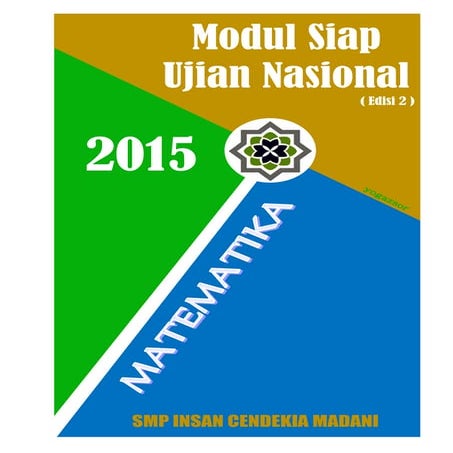Modul un matematika smp 2015 (yogazsor) | PDF