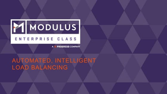 Modulus: Scaling and Provisioning Presentation | PPT