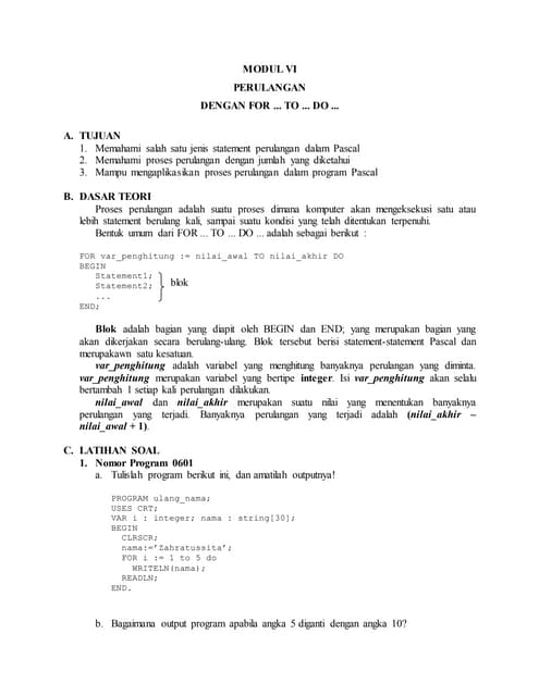 Modul 9 | PDF