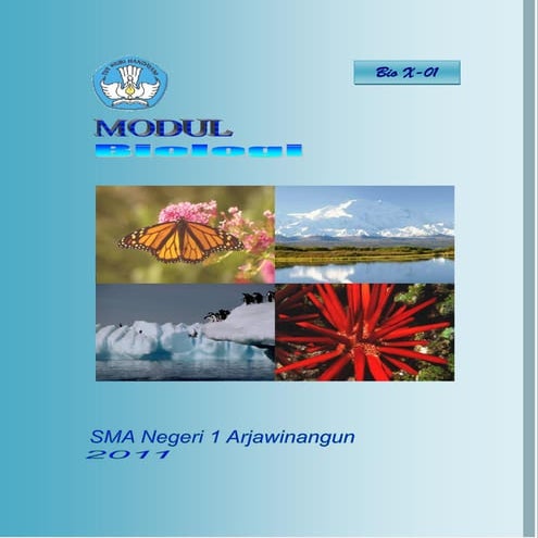 Modul x 1 ruang lingkup biologi | PDF
