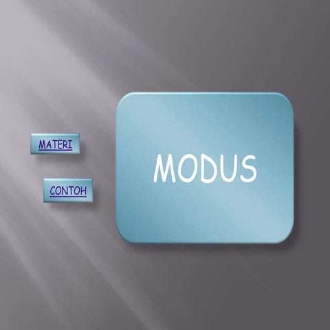 Modus | PPTX