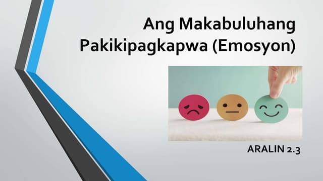 esp 8 EMOSYON ppt.pptx cot emosyon esp 8 | PPTX