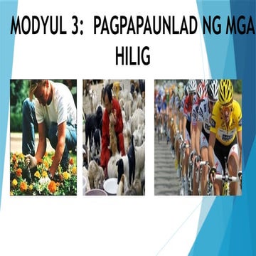 Ang Kahalagahan ng pagkakaroon ng sariling hilig | PPTX