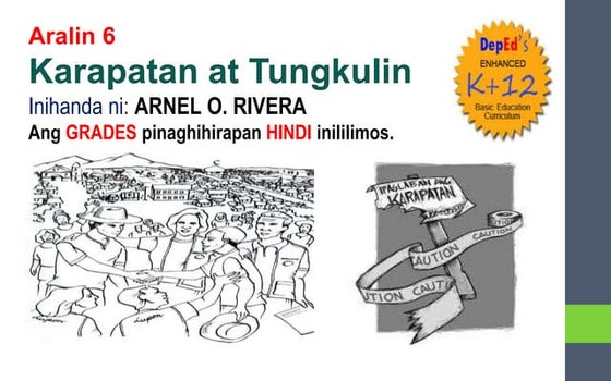 Grade 9 ESP - MODULE 6 | PPT