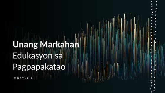 Esp 9 Modyul 1: Layunin ng Lipunan: Kabutihang Panlahat | PDF