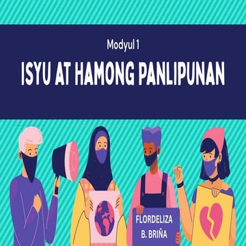 cot 1-MGA ISYU SA KASARIAN AT LIPUNAN.pptx