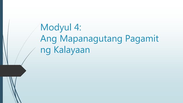 ESP Grade 10 Module 5 and 6 | PPTX
