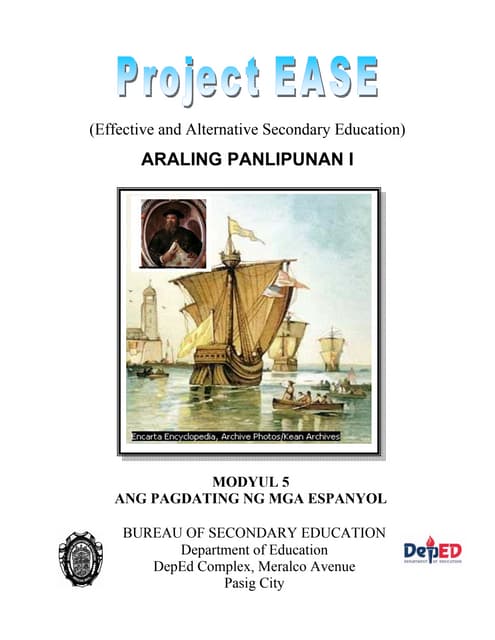 Q1 lesson 7 pagdating ng mga kastila | PPTX