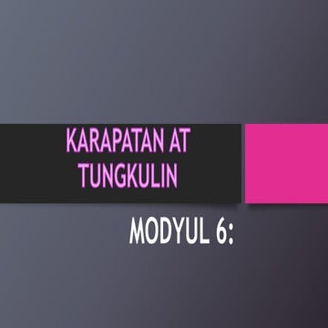MODYUL 6.pptx