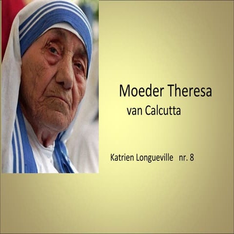 Moeder Theresa | PPT