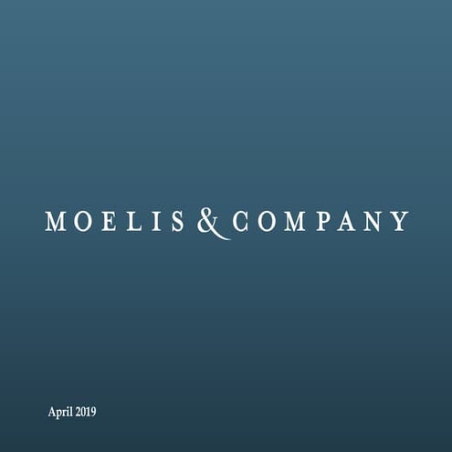 Moelis company april investor pres_vfinal (1) | PPT