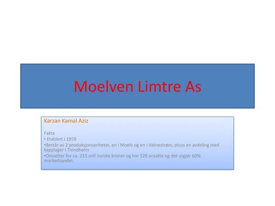 Moelven | PPT