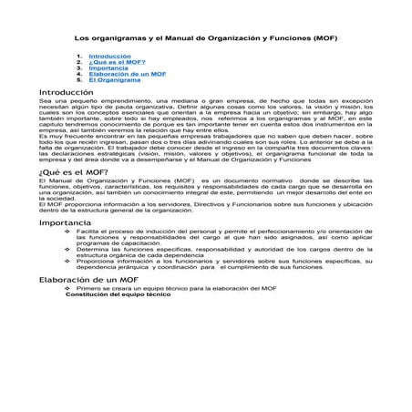 Mof | DOC
