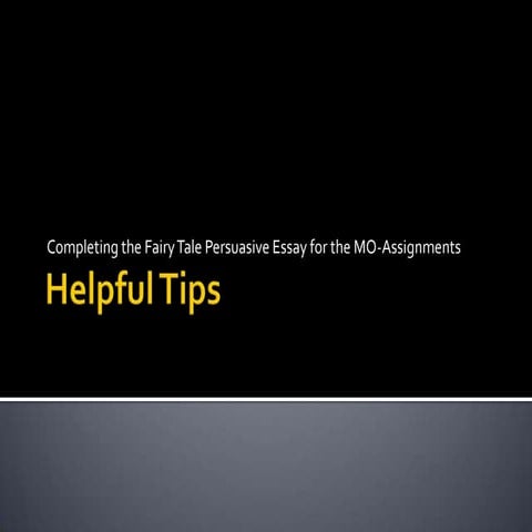 Mo fairy tale essay | PPTX | Fantasy | Genres