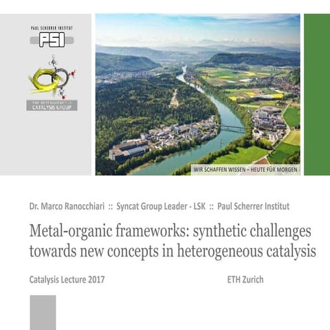 MoFs (METAL-ORGANIC FRAMEWORKS) | PPTX