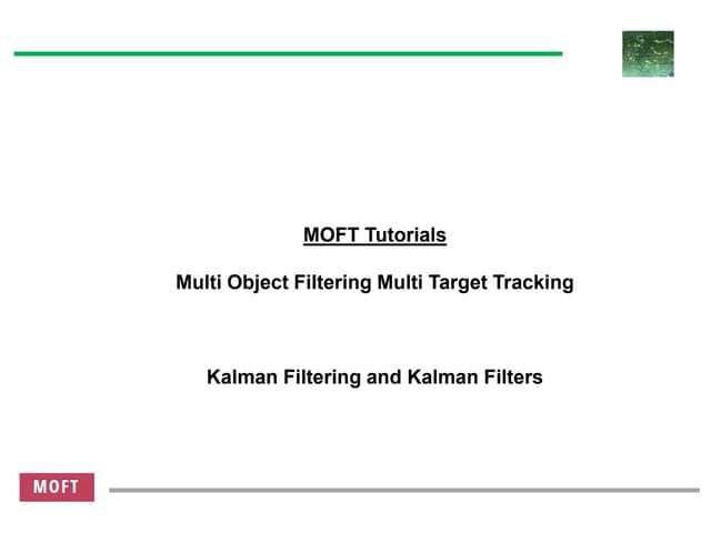 Kalman Filter Presentation | PDF