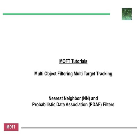 NN-Nearest Neighbor and PDAF-Probabilistic Data Association Filters | PDF | Physics | Science