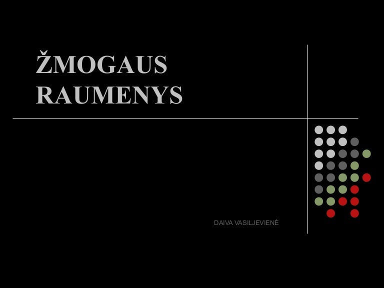 žMogaus raumenys