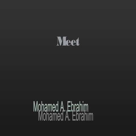 Mohamed_Portfolio_Ver. 1 | PPT