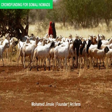 Crowdfunding for Somali Nomads | PPTX