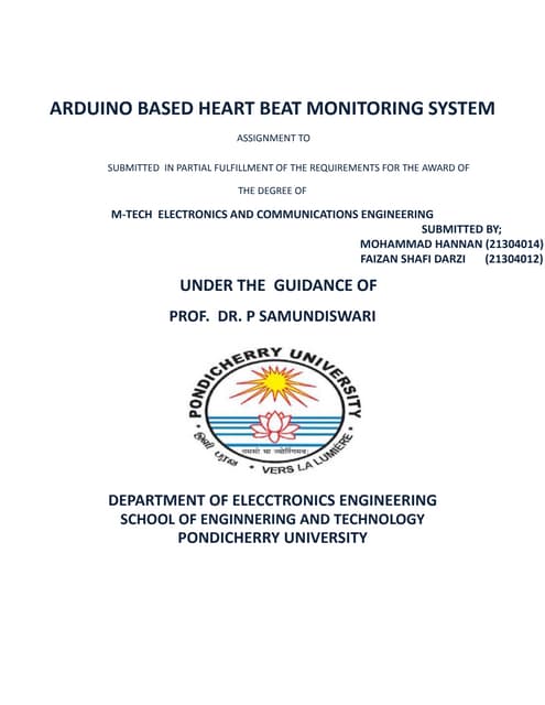 Io T Based Air Pollution Monitoring System Using Arduino Ppt 8541