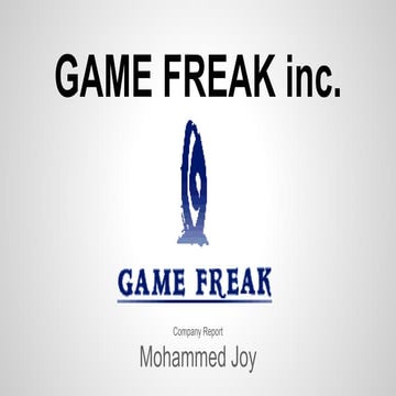 Game Freak Logo