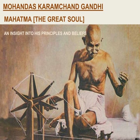 Mohandas karamchand gandhi | PPTX