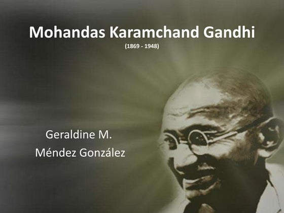 Gandhi Jayanti (Mahatma Gandhi) | PDF