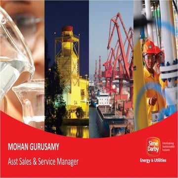 Mohan Gurusamy Asst Sales & Service Manager | PPTX | Sales | Business